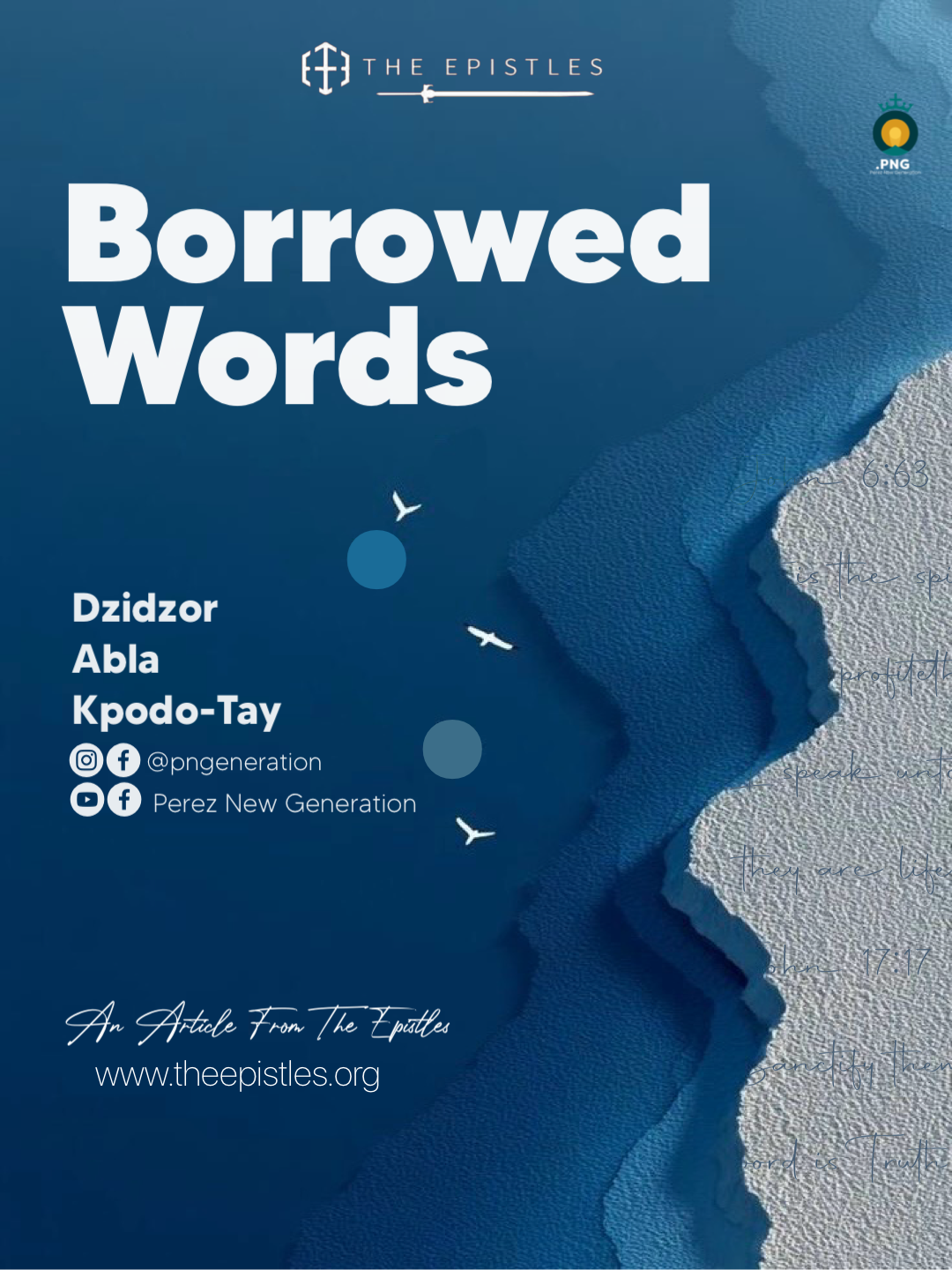 Borrowed Words – The Epistles